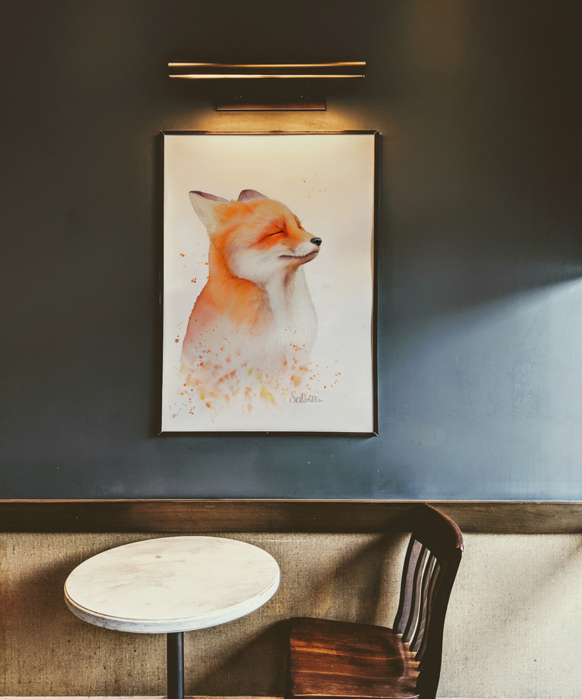 Süßer Fuchs | Aquarell-Portrait | Sabrina Hassler | Sabrillu