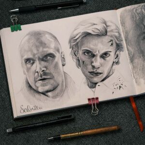 Stranger Things Drawings | Sabrillu | Sabrina Hassler Illustration